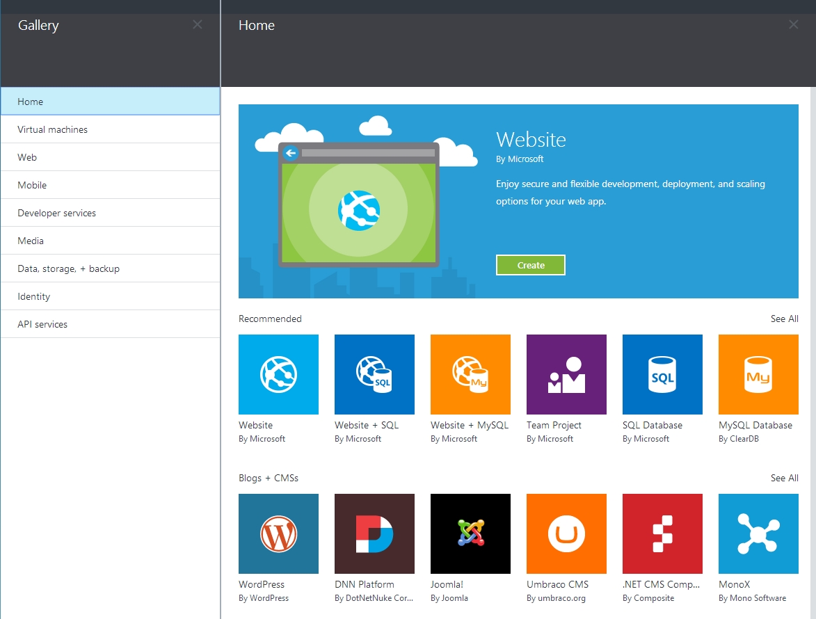 Microsoft Azure Preview Portal First Look – erik365.blog