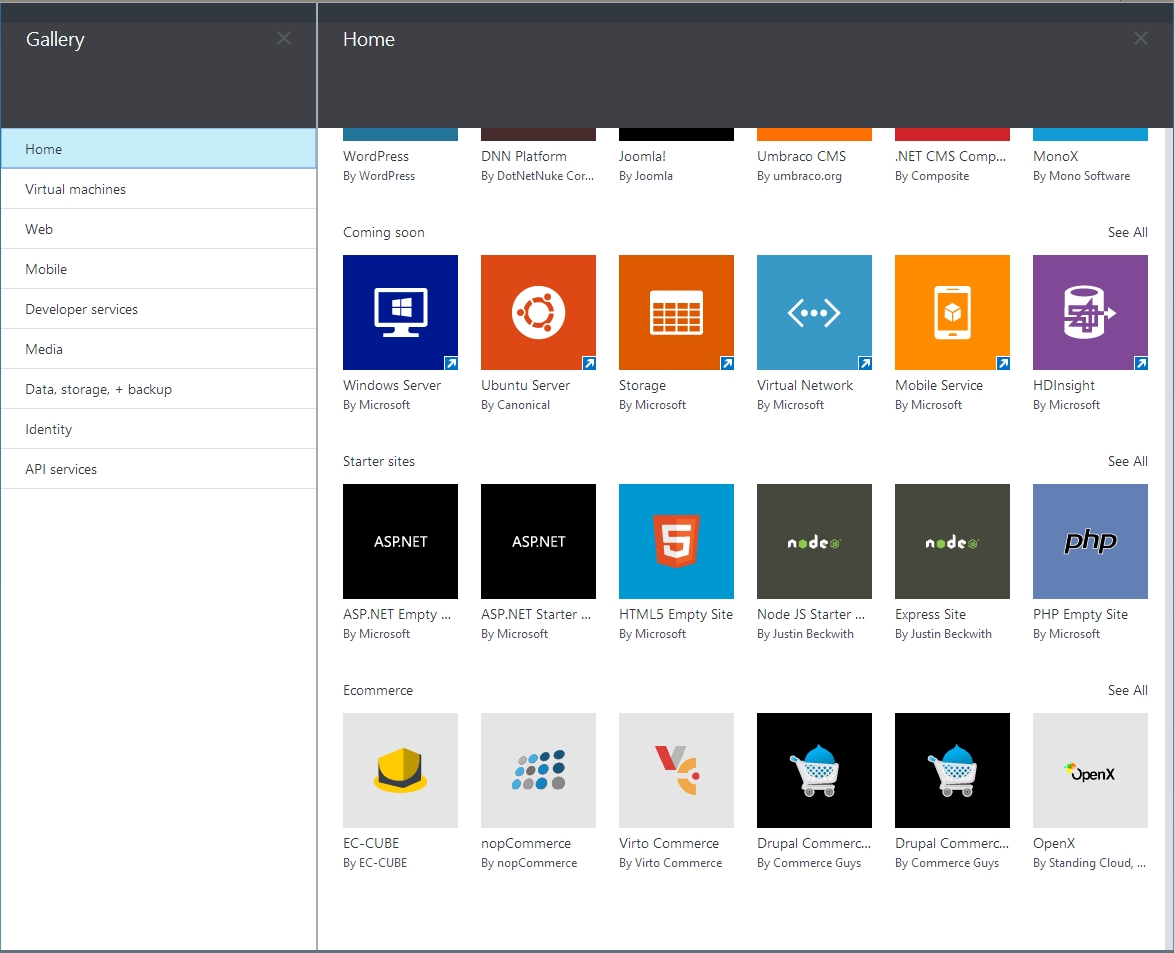 Microsoft Azure Preview Portal First Look – erik365.blog